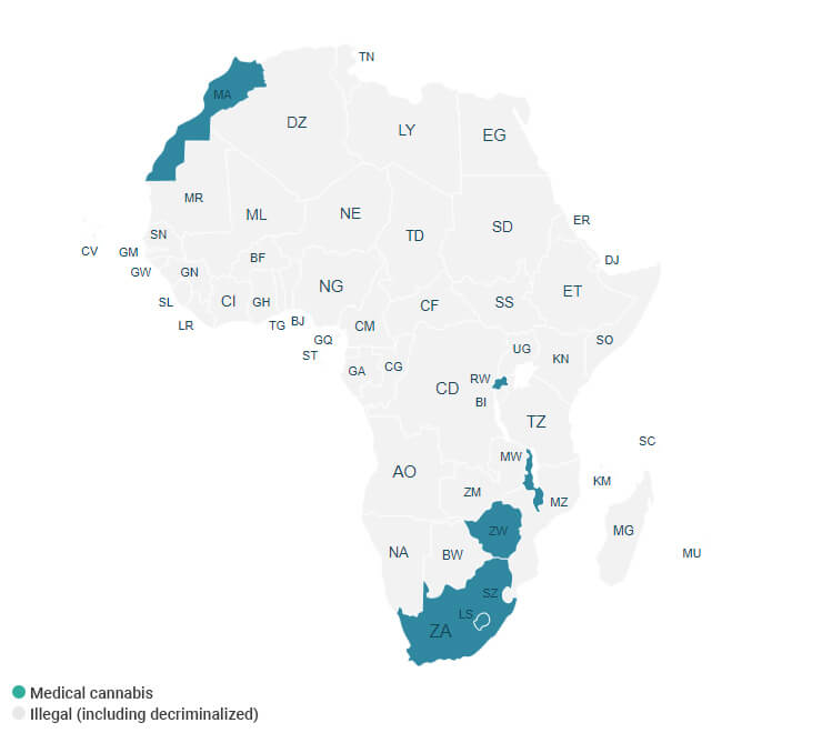Marijuana Laws by Country: Cannabis Legalization World Map