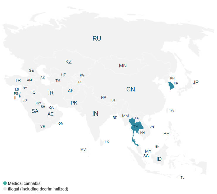Marijuana Laws by Country: Cannabis Legalization World Map