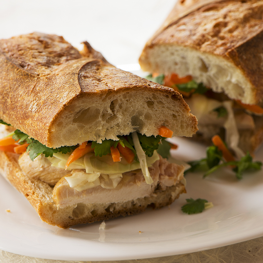 Cannabis-Infused Chicken Banh Mi with Blue Dream Cannaoil | The Cannigma