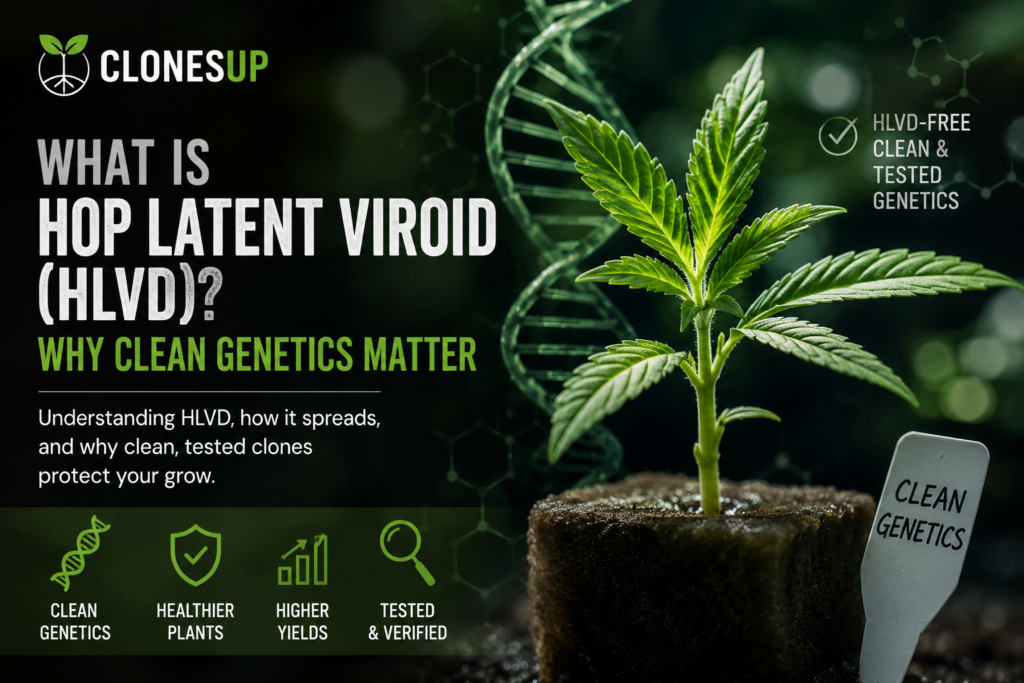What Is Hop Latent Viroid (HLVd)? Why Clean Genetics Matter | The Cannigma